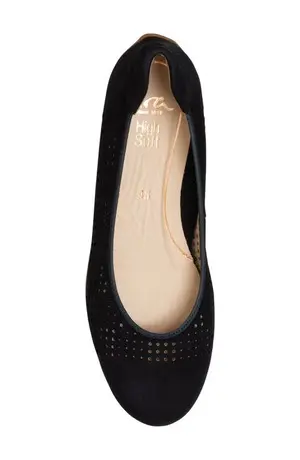 ARA Ballet Flat - Navy