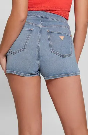 Guess Janea High Waisted Denim Shorts