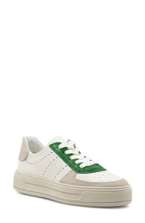 ARA Calgary Platform Sneakers - Green
