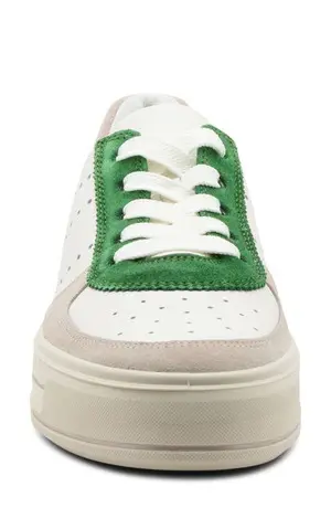 ARA Calgary Platform Sneakers - Green