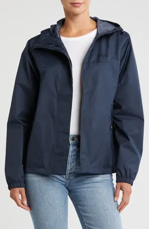 Helly Hansen Vancouver Hooded Rain Jacket - Navy