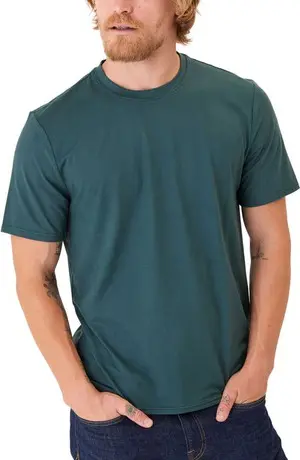 THREADS 4 THOUGHT Soloman Luxe Jersey T-shirt Seagrass