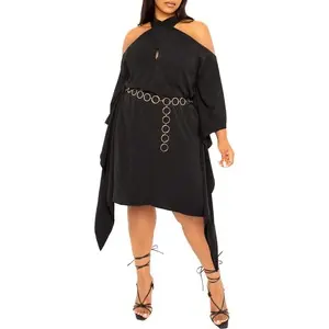 Buxom Couture Off The Shoulder Cocktail Dresses