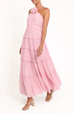 PETAL & PUP Dottie Maxi Dress - Pink