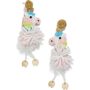 Baublebar Unicorn Drop Earrings - Pink Multi