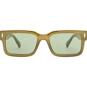 AIRE AIRE Castor D-Frame Sunglasses Khaki/khaki Mono