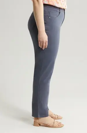 Wit & Wisdom Ab'solution Straight Leg Stretch Twill Pants