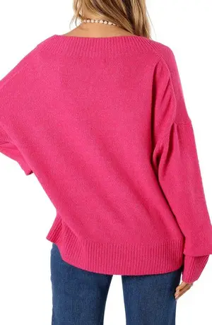 PETAL & PUP Palmer V-neck Sweater