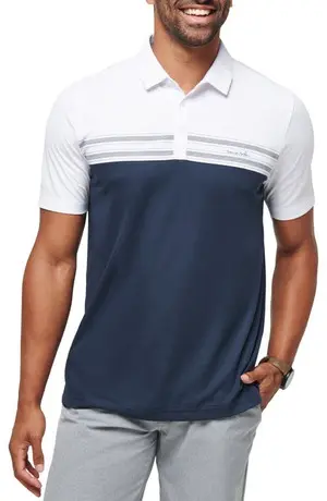 Travis Mathew Pali Colorblock Polo