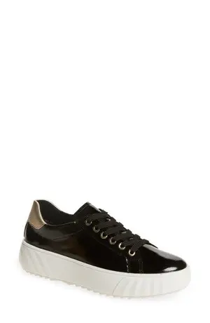 ARA Ara Mikky Platform Sneaker Black/platinum