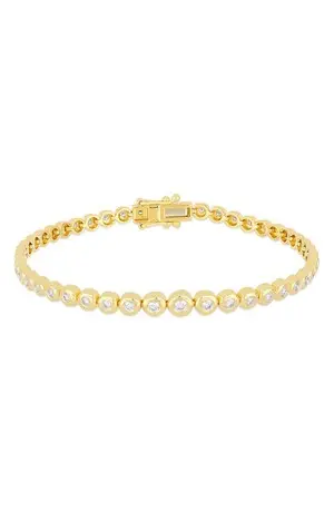 Ef Collection Graduated Diamond Bracelet - 14k Yellow Gold