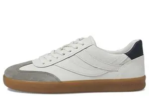 Vince Oasis-m Lace-up Retro Sneakers In Suede - White