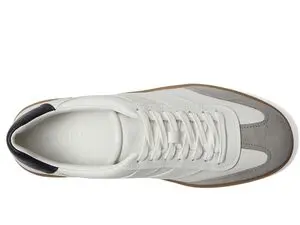 Vince Oasis-m Lace-up Retro Sneakers In Suede - White