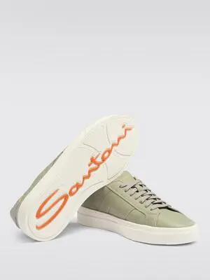 Santoni Lace Up Sneakers - Green