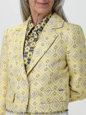 Liu Jo Embellished Cropped Blazer