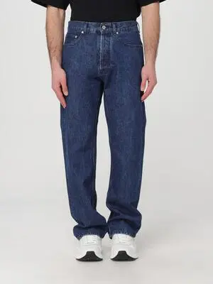Palm Angels Straight Leg Jeans - Denim