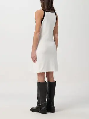 COURREGES Sleeveless Mini Dress - White