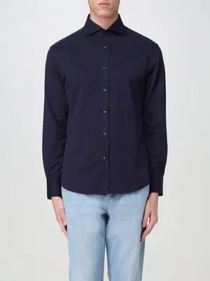 Brunello Cucinelli Shirt Men Blue