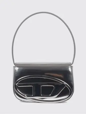 DIESEL® Mini Bag With Logo Detail - Silver