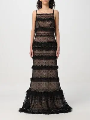 Elie Saab Lace Maxi Dress