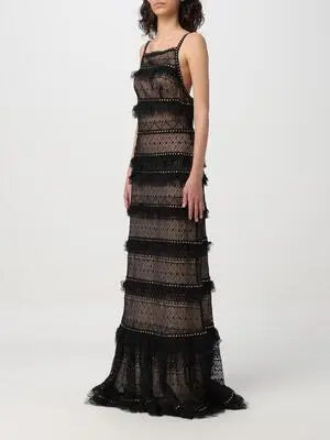 Elie Saab Lace Maxi Dress