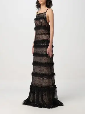 Elie Saab Lace Maxi Dress