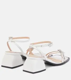 NODALETO Bulla Laetitia 45 Leather Sandals
