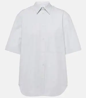 TOTEME Cotton Poplin Shirt - Blue