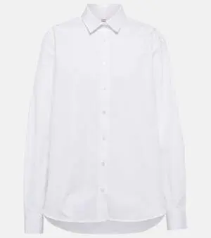 TOTEME Cotton Poplin Shirt - White