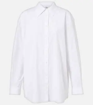 TOTEME Cotton Poplin Shirt - White