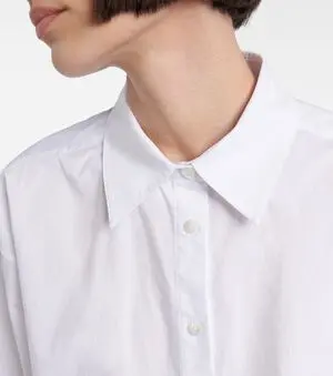 TOTEME Cotton Poplin Shirt - White
