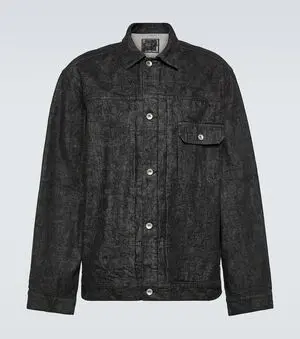 Sacai Distressed Outerwear For Men