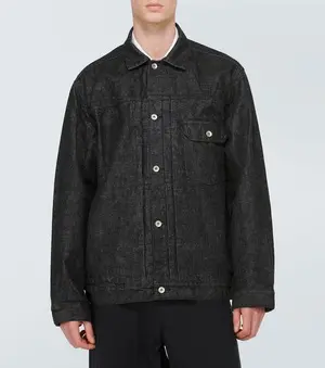 Sacai Denim Blouson Jacket