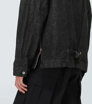 Sacai Denim Blouson Jacket