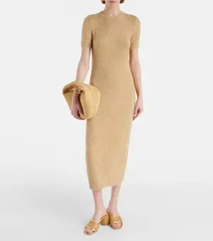 GIANVITO ROSSI Marbella Leather-trimmed Sandals