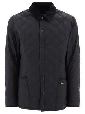 Barbour Heritage Liddesdale' Quilted Jacket - Black