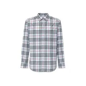 Burberry Checked Cotton Shirt