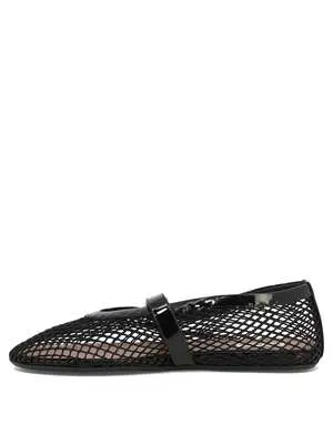 Alaïa Fishnet Ballet Flats