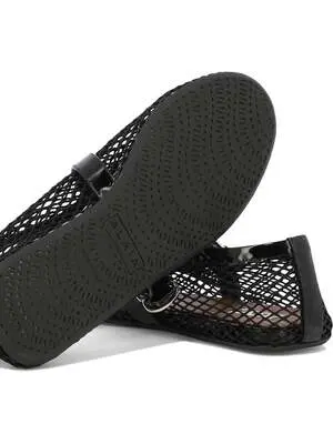 Alaïa Fishnet Ballet Flats