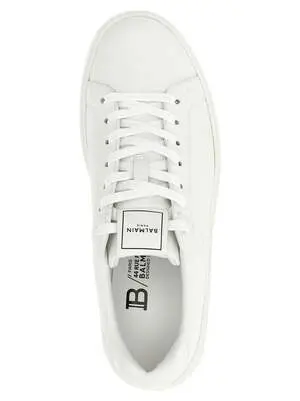 Balmain B-court Sneakers - White