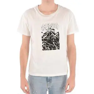 Celine Printed Cotton T Shirt