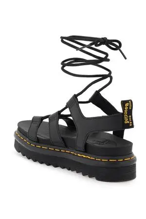 Dr. Martens Nartilla Hydro Leather Gladiator Sandals