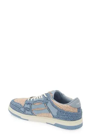 Amiri Skeleton Woven Raffia Sneaker