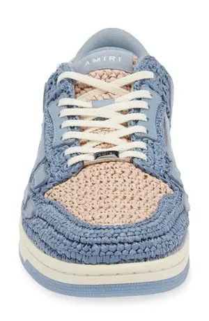 Amiri Skeleton Woven Raffia Sneaker