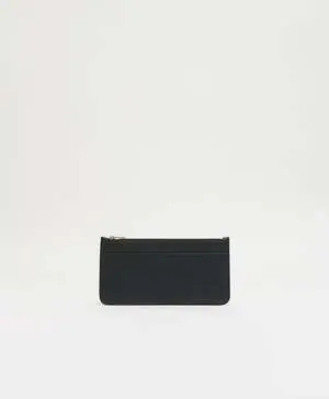 MANSUR GAVRIEL Large Zip Card Holder - Black