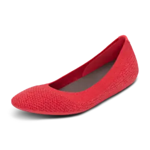 Allbirds Tree Breezers Ballerina Flats Bloom Coral