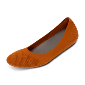 Allbirds Tree Breezers Ballerina Flats Honey Rust