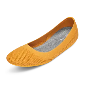 Allbirds Tree Breezers Ballerina Flats Thrive Yellow