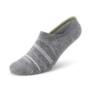 Allbirds Anytime No Show Sock Natural Grey Heather/light Grey