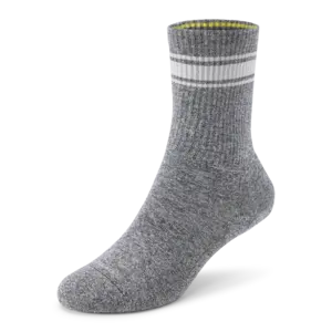 Allbirds Anytime Crew Sock Natural Grey Heather/light Grey